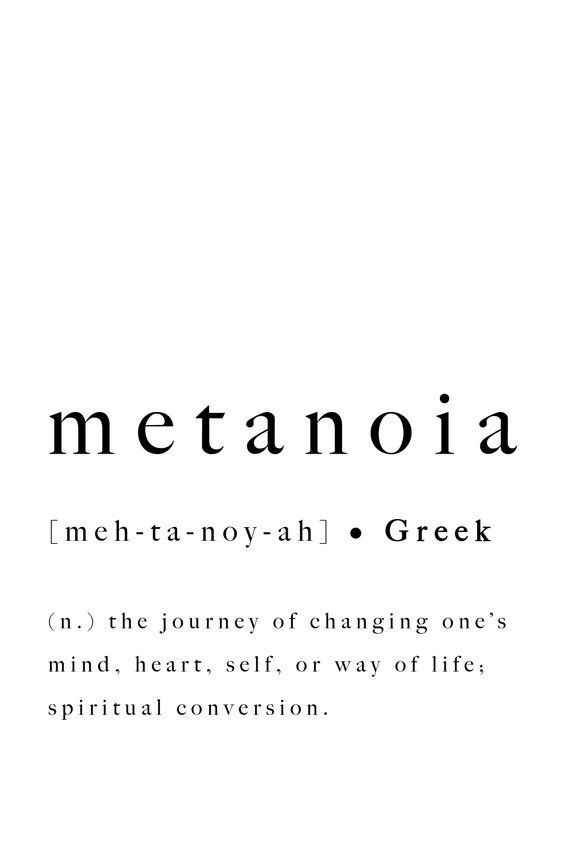 Metanoia | Metanoid Life